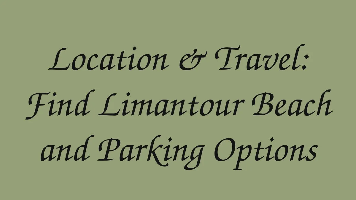 Location & Travel: Find Limantour Beach and Parking Options ...